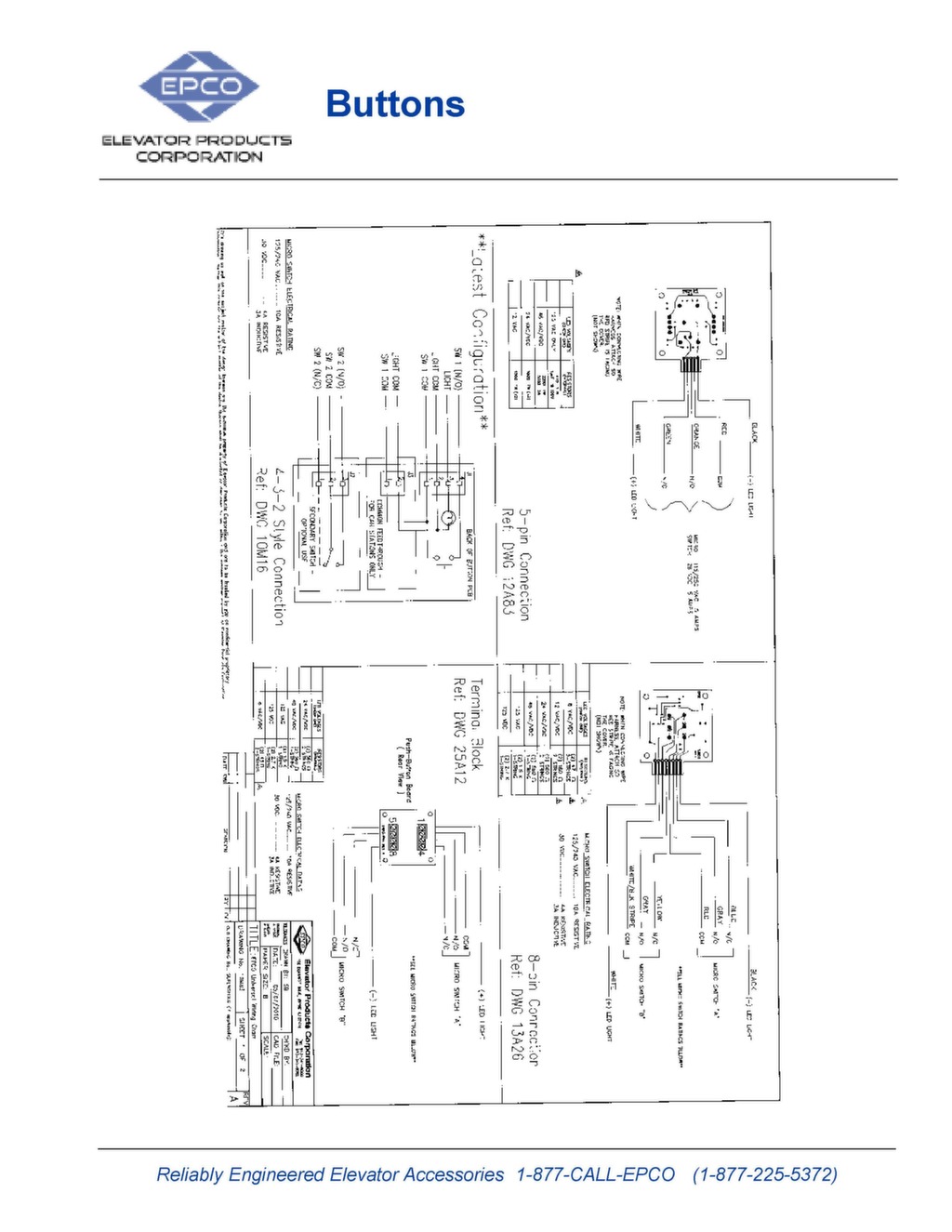 EPCO Elevator Parts Catalog - Elevator Products Corporation