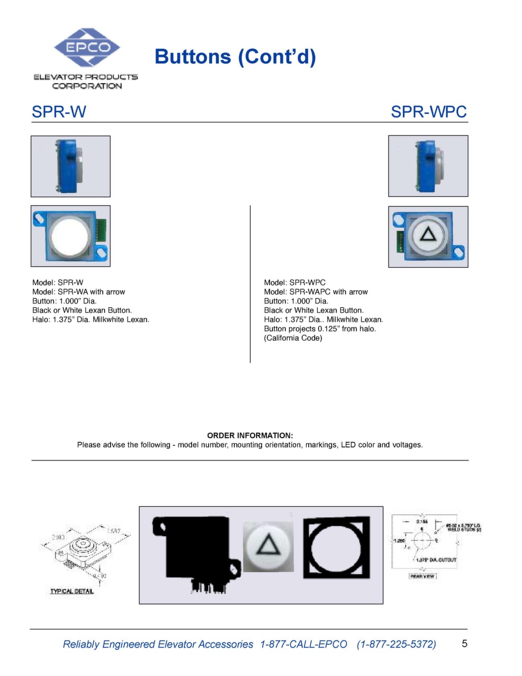 EPCO Elevator Parts Catalog - Elevator Products Corporation