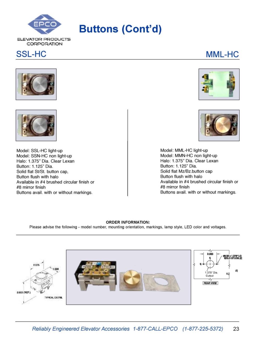 EPCO Elevator Parts Catalog - Elevator Products Corporation