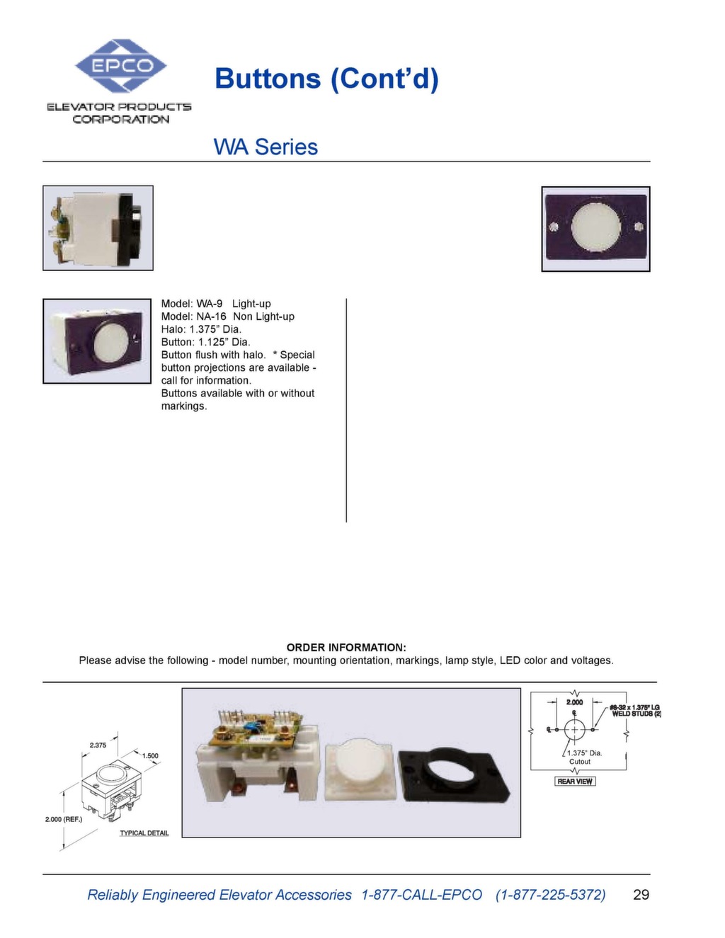 EPCO Elevator Parts Catalog - Elevator Products Corporation