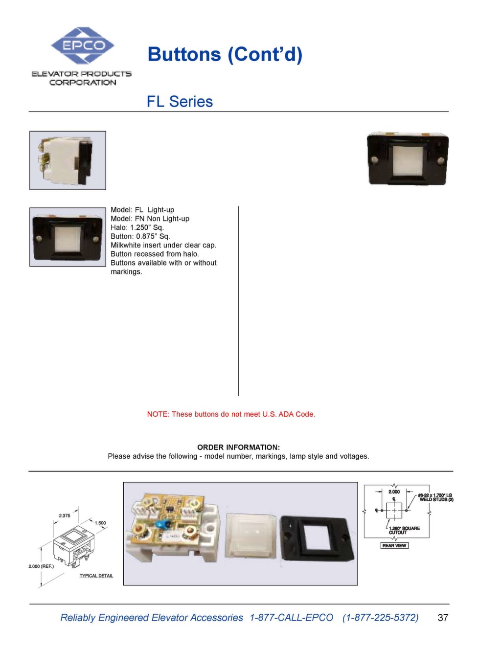 EPCO Elevator Parts Catalog - Elevator Products Corporation