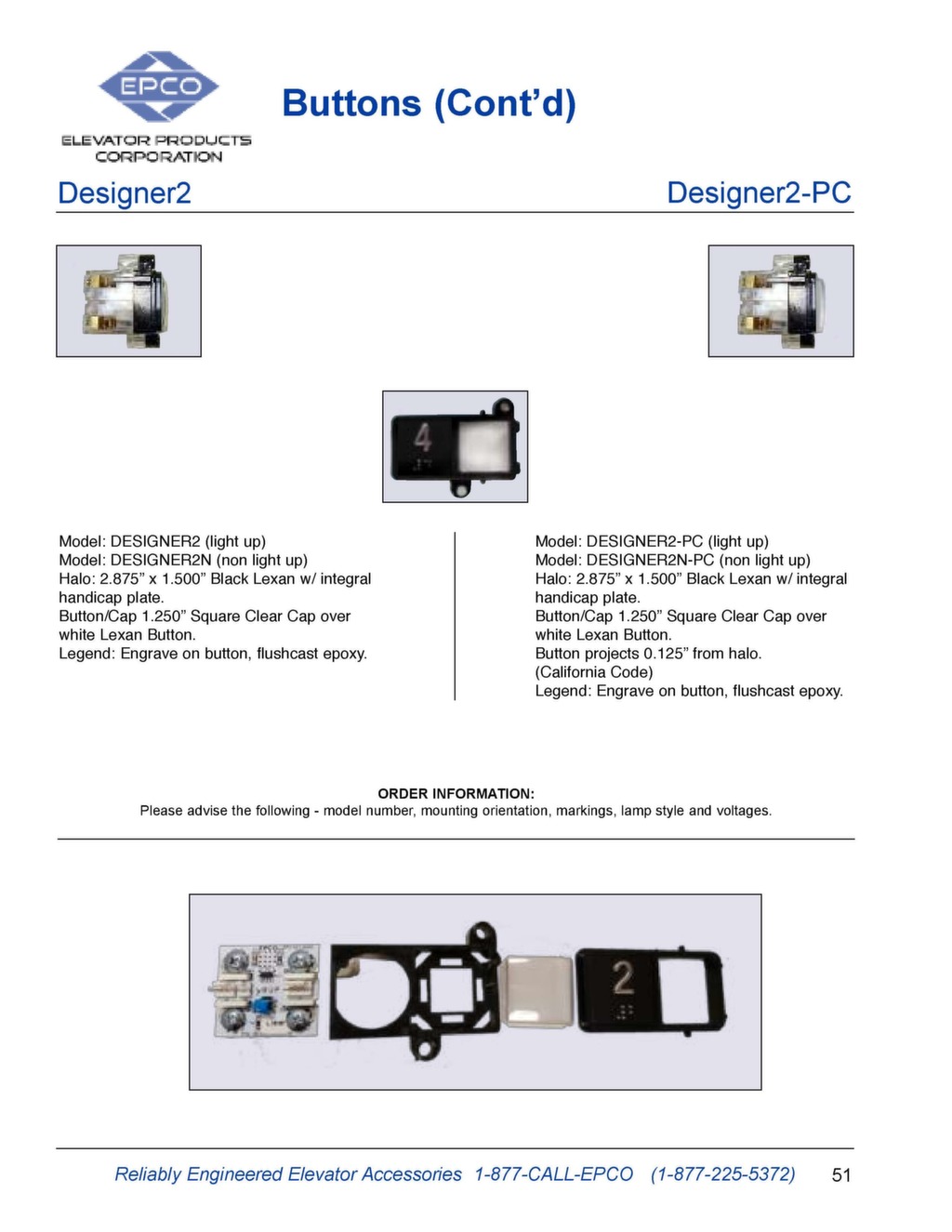 EPCO Elevator Parts Catalog - Elevator Products Corporation