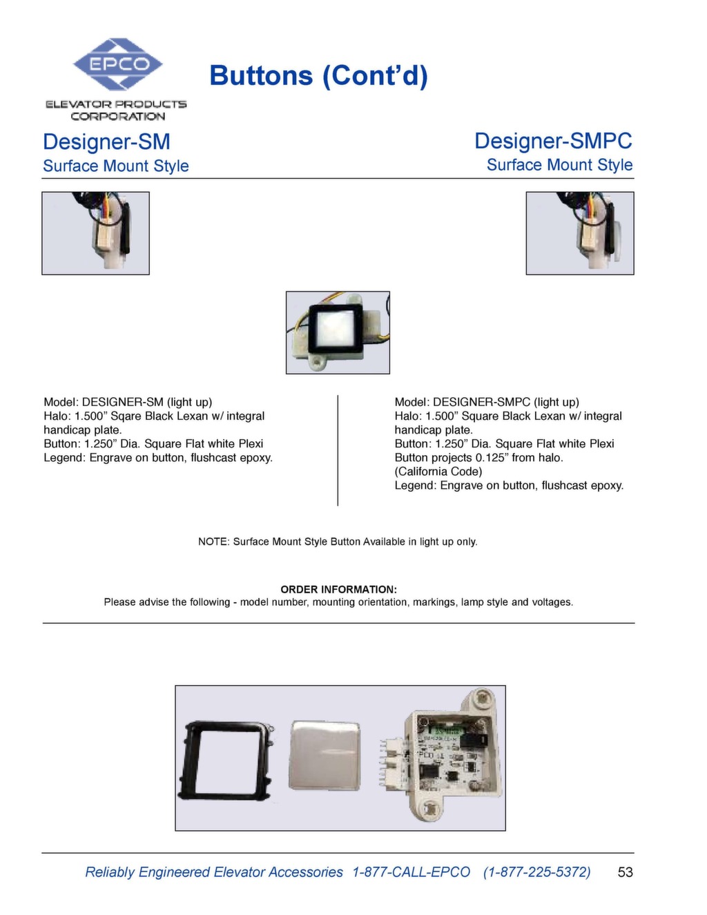 EPCO Elevator Parts Catalog - Elevator Products Corporation