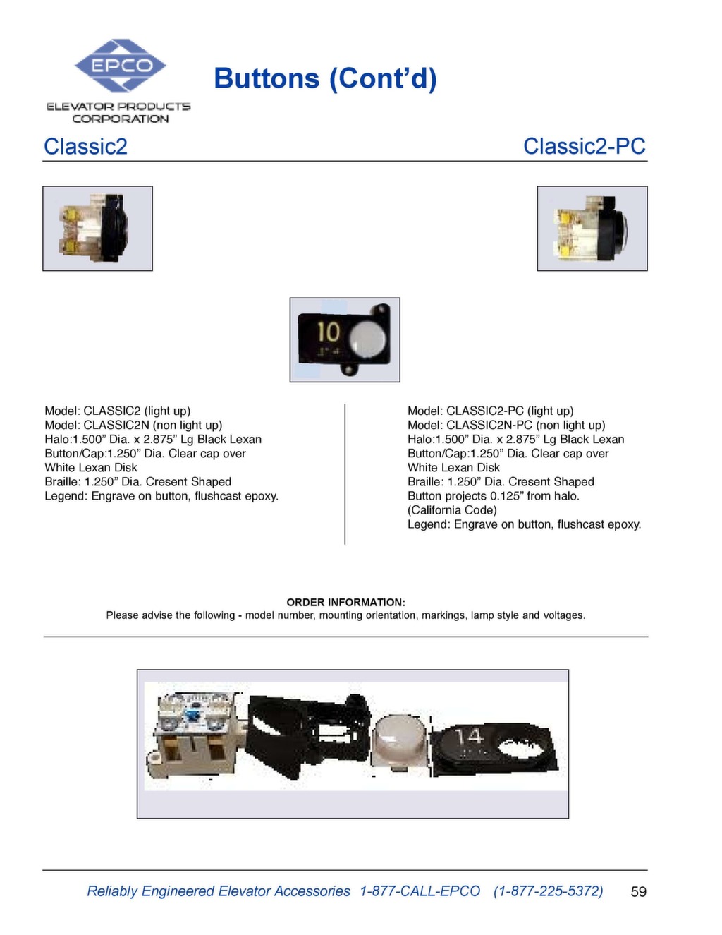 EPCO Elevator Parts Catalog - Elevator Products Corporation