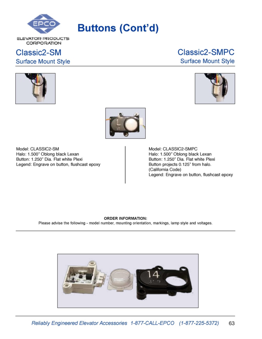 EPCO Elevator Parts Catalog - Elevator Products Corporation