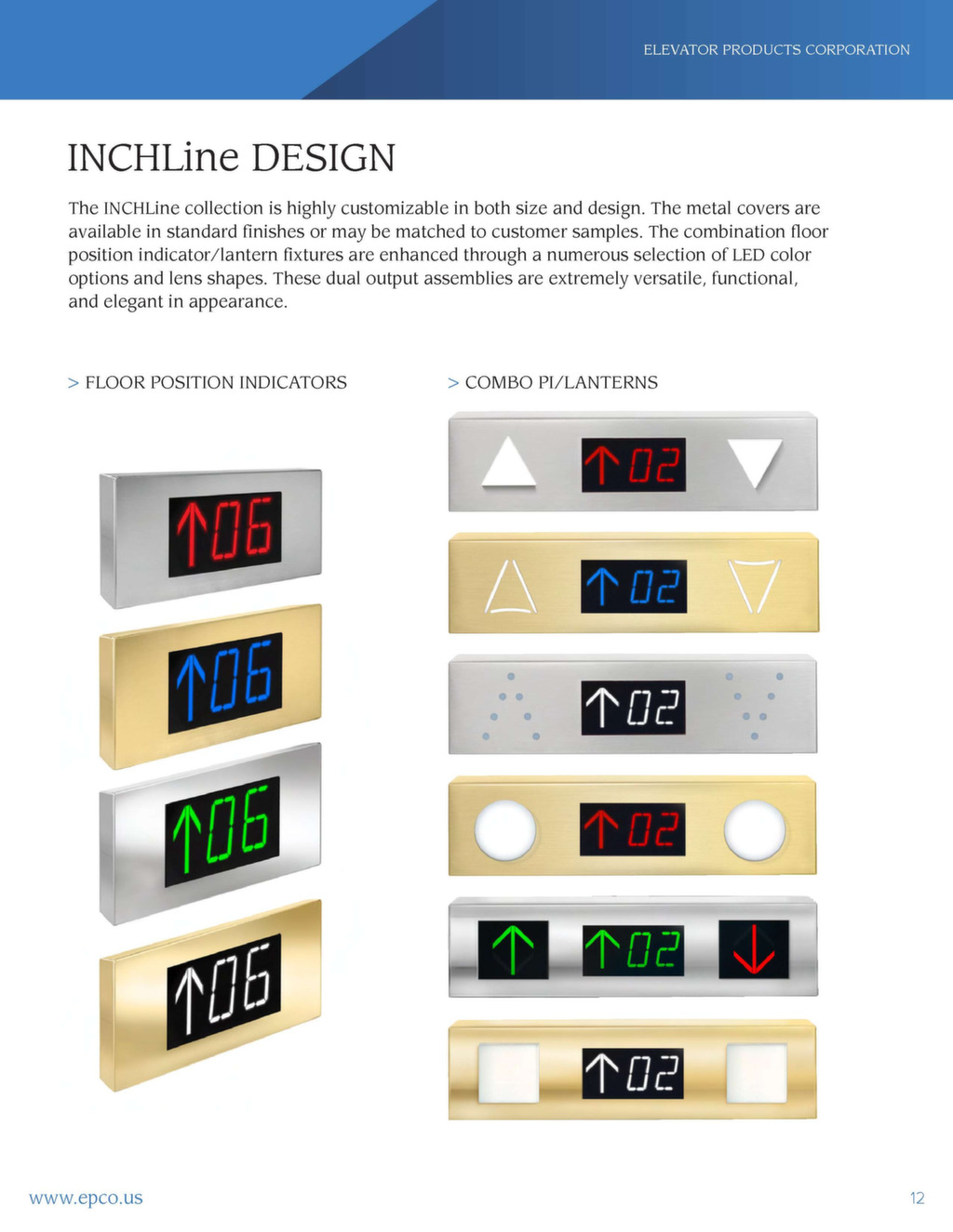 EPCO Elevator Product Brochure - Elevator Products Corporation