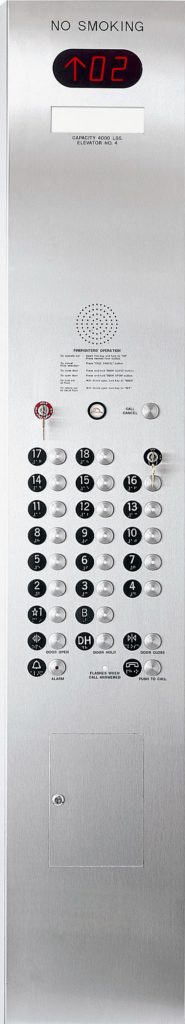 Swing Front Car Operating Panels - Elevator Products Corporation